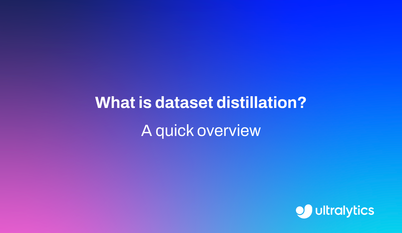 What is dataset distillation? A quick guide
